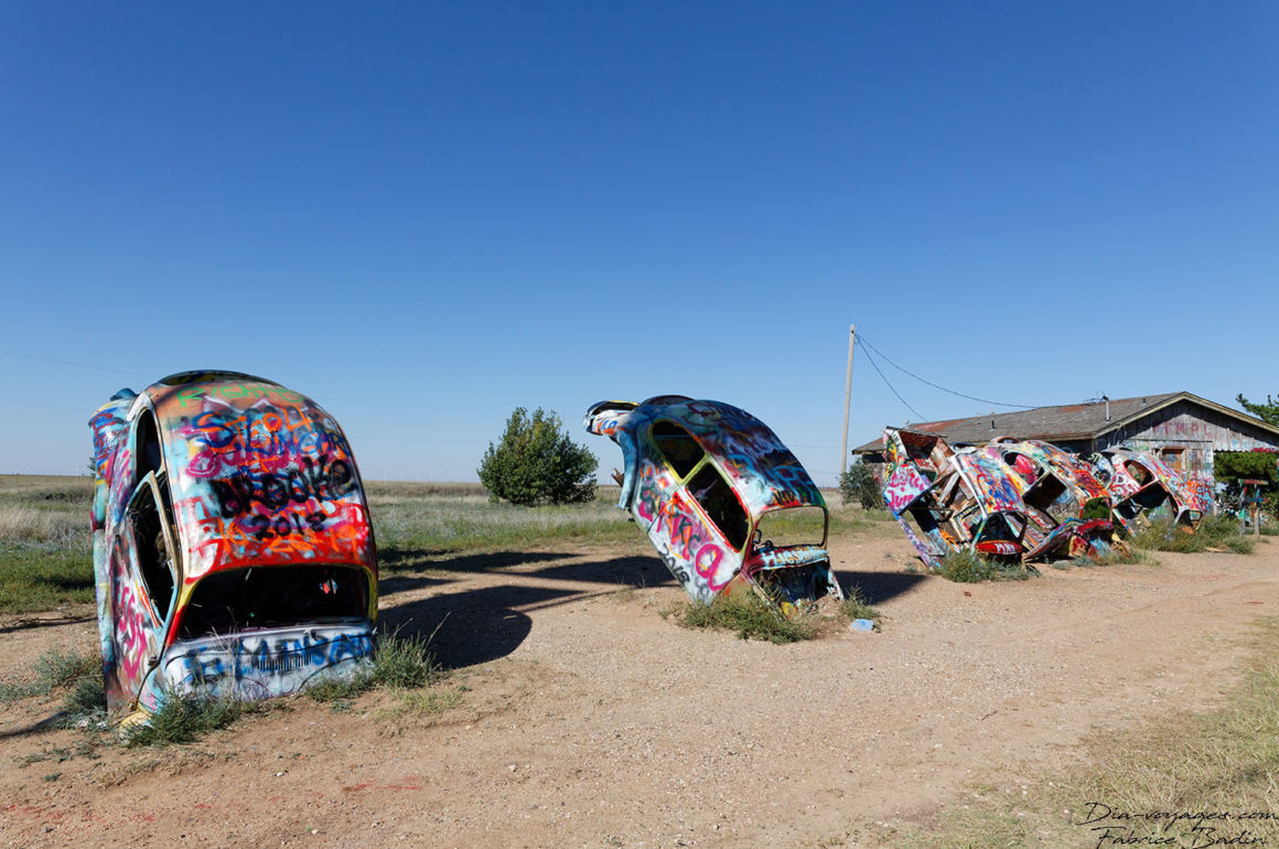 Septembre 2018 : États-Unis – Texas – Conway – VW Slug Bug Ranch – Dia ...